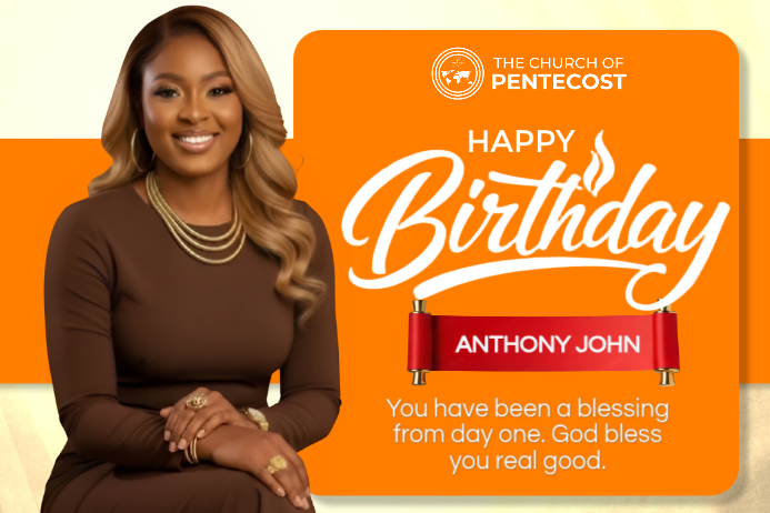 Orange Birthday Celebrations Poster Template | PosterMyWall