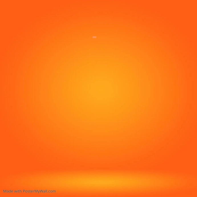 Orange colour background design template | PosterMyWall