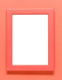 Orange photo frame Template | PosterMyWall