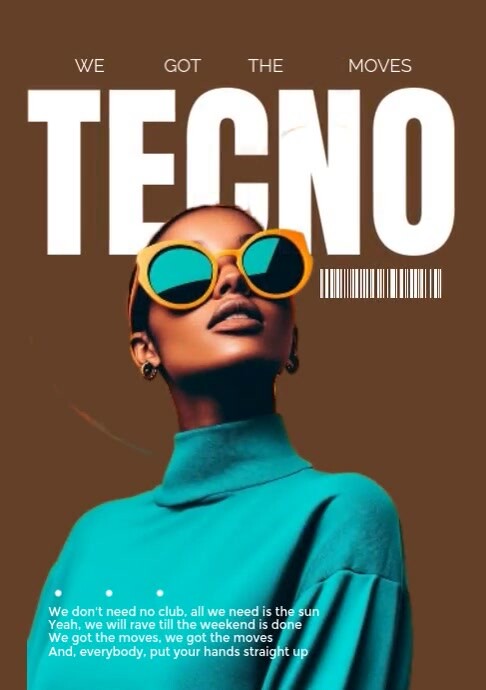 Copy of Orange Grunge Tecno Musical Concert Poster A3 | PosterMyWall