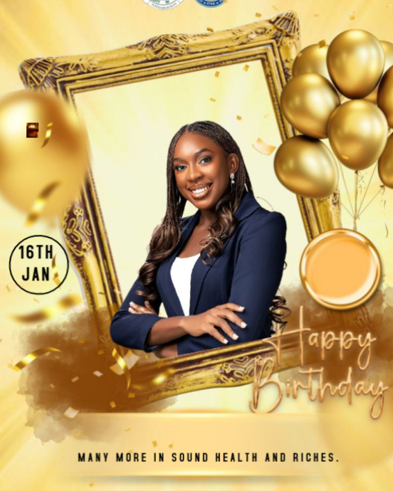 Orange Joyful Birthday Instagram Portrait Template | PosterMyWall