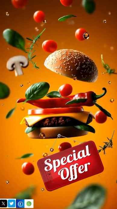 Orange Joyful Bugger Ad Youtube Short Template | PosterMyWall