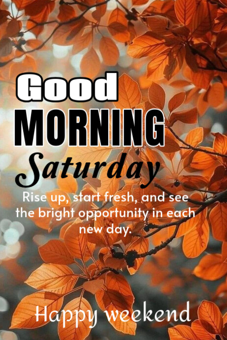Orange Joyful Good Morning Banner 4' × 6' Template | PosterMyWall