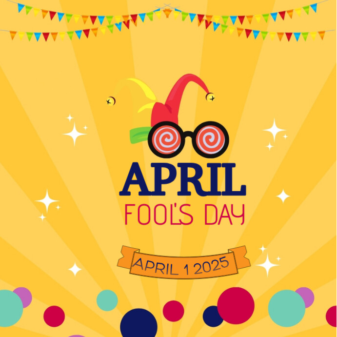 Modèle Orange Joyful Joke/funny/prank/fool's/april Fool's Day/social ...