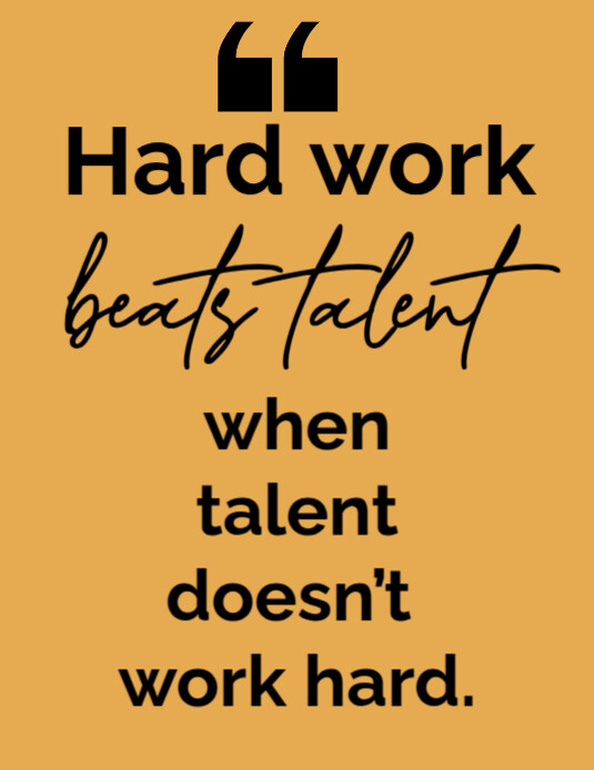 Plantilla de Orange Joyful Motivational Words Poster Flyer (us Letter ...