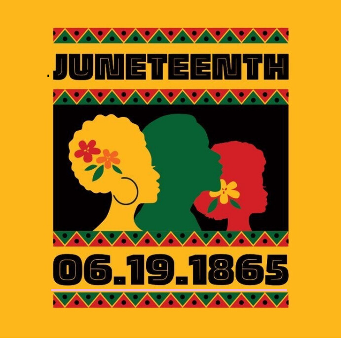 Orange Juneteenth Instagram Post Templat | PosterMyWall