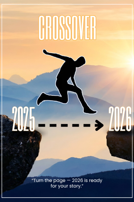 Orange Maximalist Crossover Poster Template | PosterMyWall