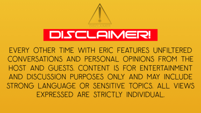 Copy of Orange Maximalist Disclaimer! Digital Display (16:9) | PosterMyWall