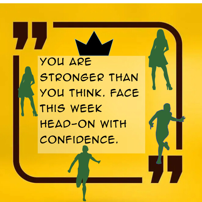 Orange Maximalist Inspirational Quote For Bus Template | PosterMyWall