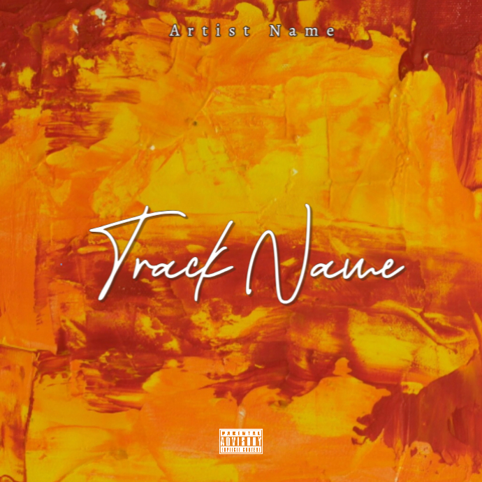 Orange Mixtape Album Cover Template | PosterMyWall