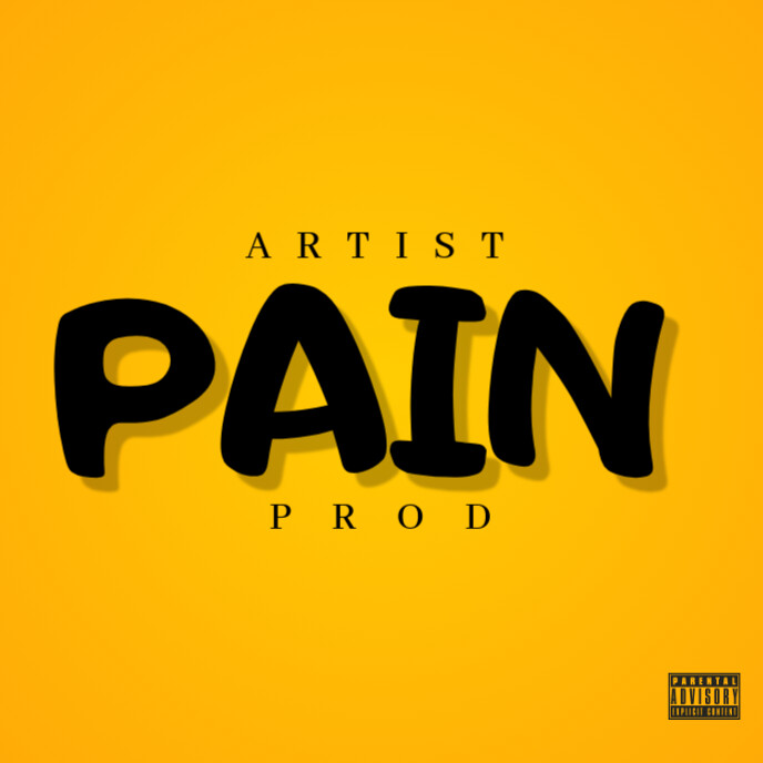 Orange Mixtape Album Cover Template | PosterMyWall