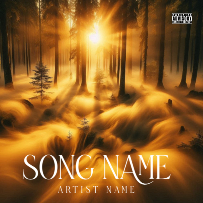 Orange Mixtape Album Cover Template | PosterMyWall