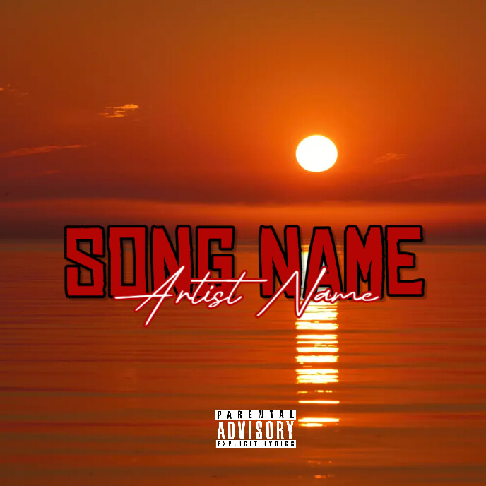 Orange Mixtape Cover Album Cover Template | PosterMyWall