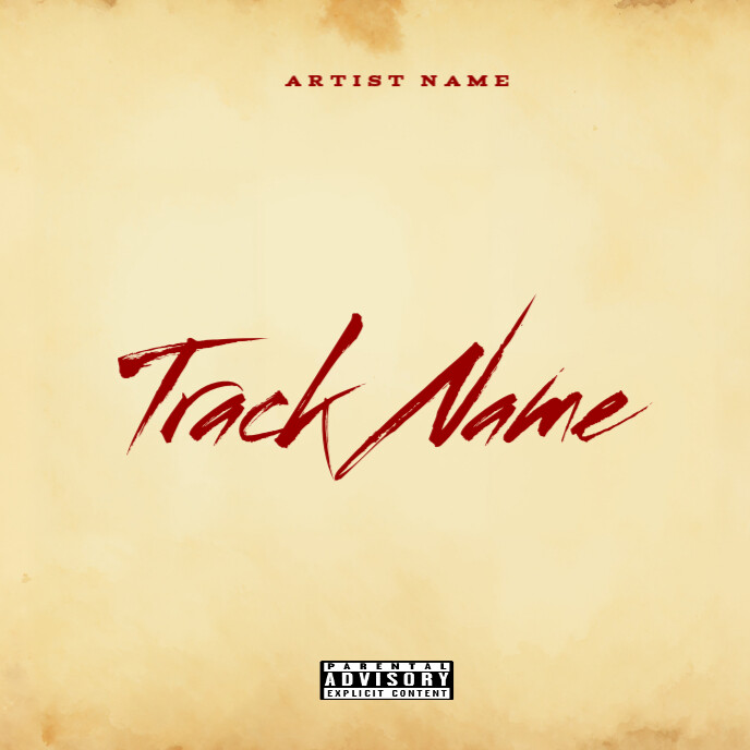 Copy of Orange Mixtape Cover Album Cover | PosterMyWall