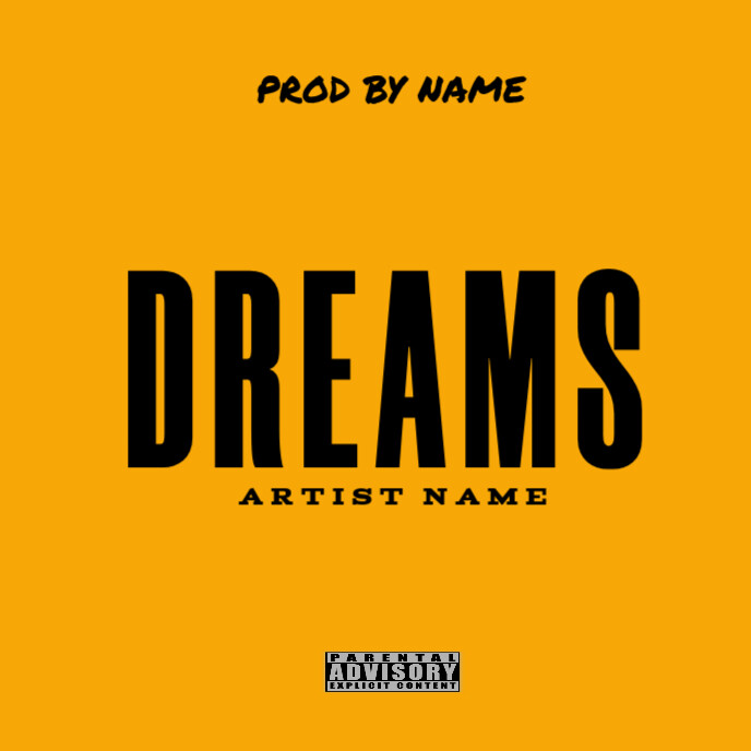 Orange Mixtape Cover Album Cover Template | PosterMyWall