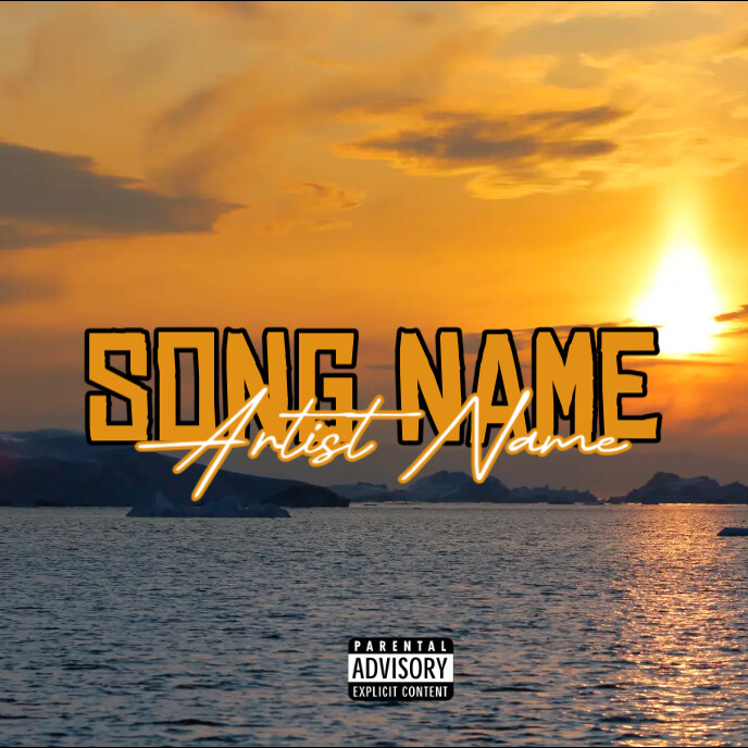 Copy of Orange Mixtape Cover Album Cover | PosterMyWall