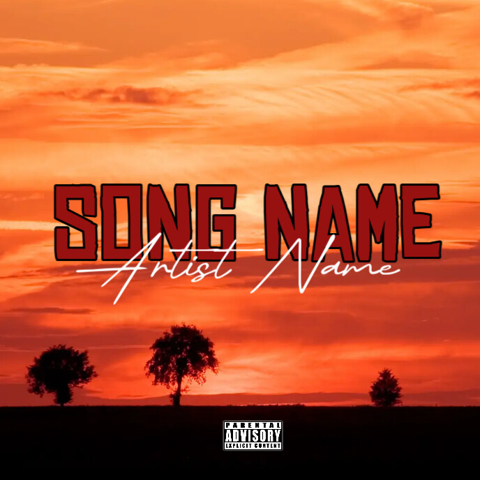 Copy of Orange Mixtape Cover Album Cover | PosterMyWall