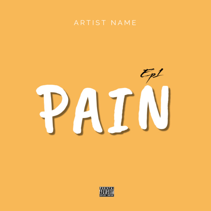 Orange Mixtape Cover Album Cover เทมเพลต | PosterMyWall