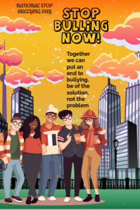 Stop Bullying Campaign Poster Template | PosterMyWall
