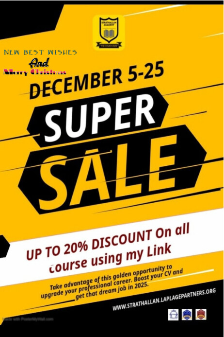 Modèle Orange Neon December Poster | PosterMyWall