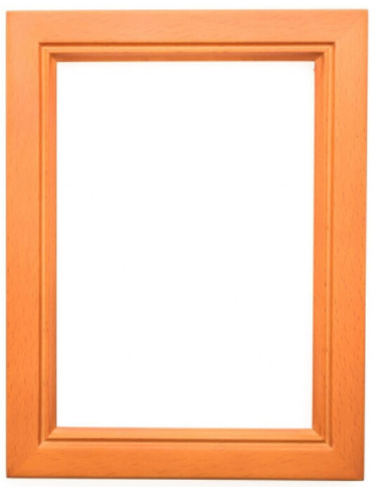 Orange photo frame Template | PosterMyWall