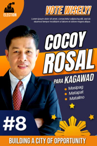 Election Campaign Poster Template | PosterMyWall
