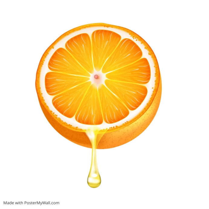 Copy of Orange poster design template | PosterMyWall