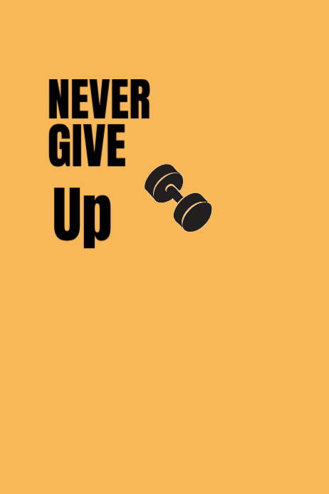 Orange Professional Motivational Quotes For Poster Template | PosterMyWall