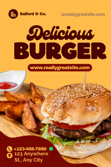 Orange Professional Professional Poster Template | PosterMyWall