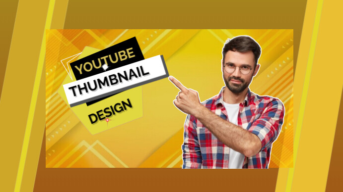 Orange Professional Yello Youtube Thumbnail Template | PosterMyWall