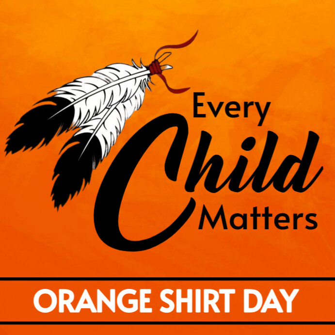 Plantilla de Orange Shirt Day Awareness Flyer – Every Child Matters ...