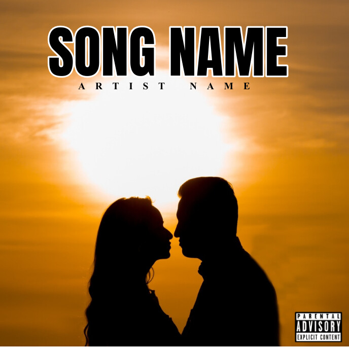 Orange Song Album Cover Template | PosterMyWall