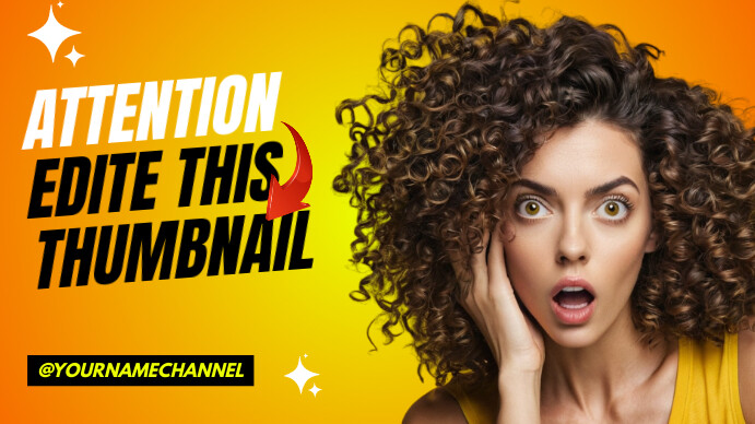 Copy of Orange Typography Surpise Digital Display (16 | PosterMyWall