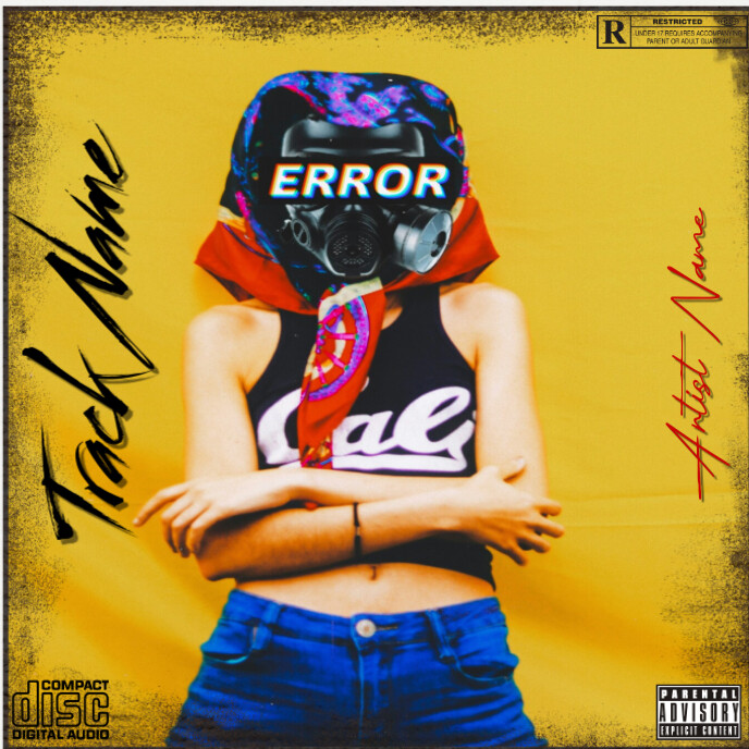 Copy of Orange Vintage Mixtape Cover Album Cover | PosterMyWall