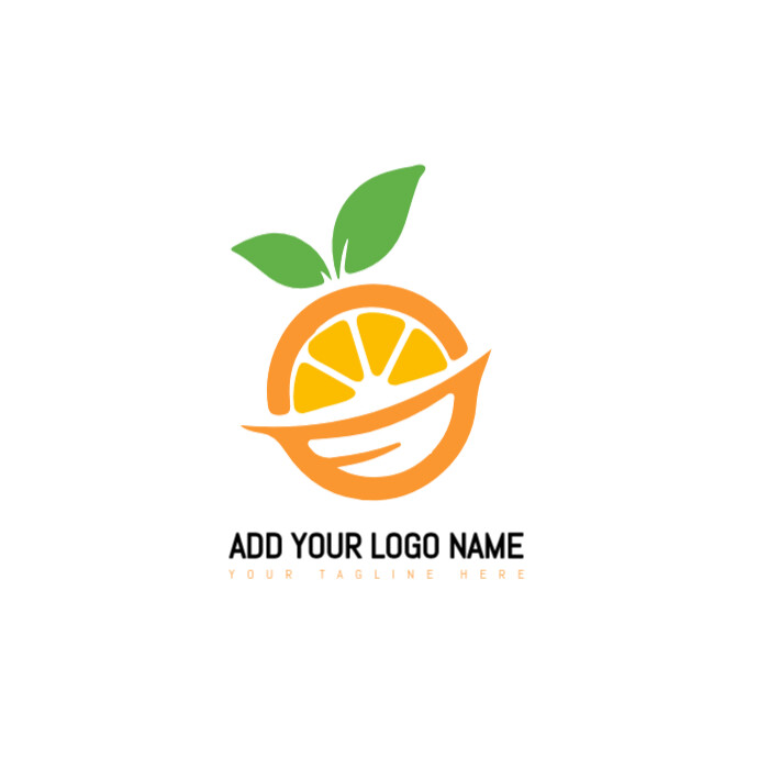 Orange/warm/vibrant/sunny/bright/leaf/symbol/icon/identity/cheerful ...