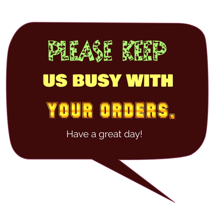 Copy of ORDER DESIGN TEMPLATE | PosterMyWall