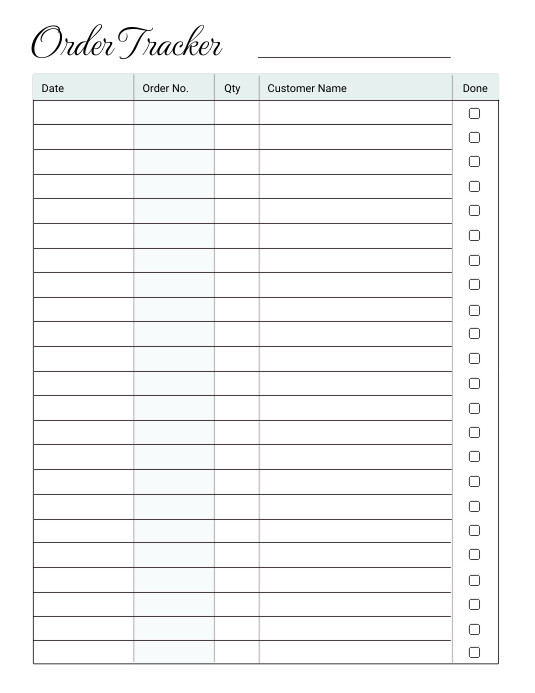 Order Tracker Template | PosterMyWall