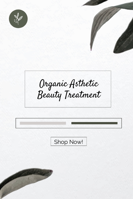 Organic asthetic treatment post Template | PosterMyWall