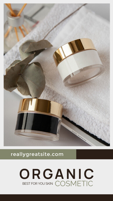 ORGANIC COSMETIC INSTAGRAM STORY Template | PosterMyWall