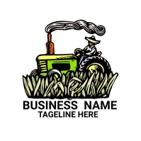 organic crop logo, agriculture farm logo,Wild Template | PosterMyWall