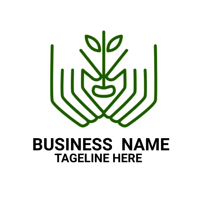 organic crop logo, agriculture farm logo,Wild Template | PosterMyWall