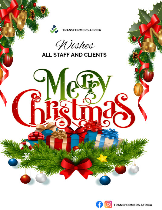 Organizational christmas wish Template | PosterMyWall