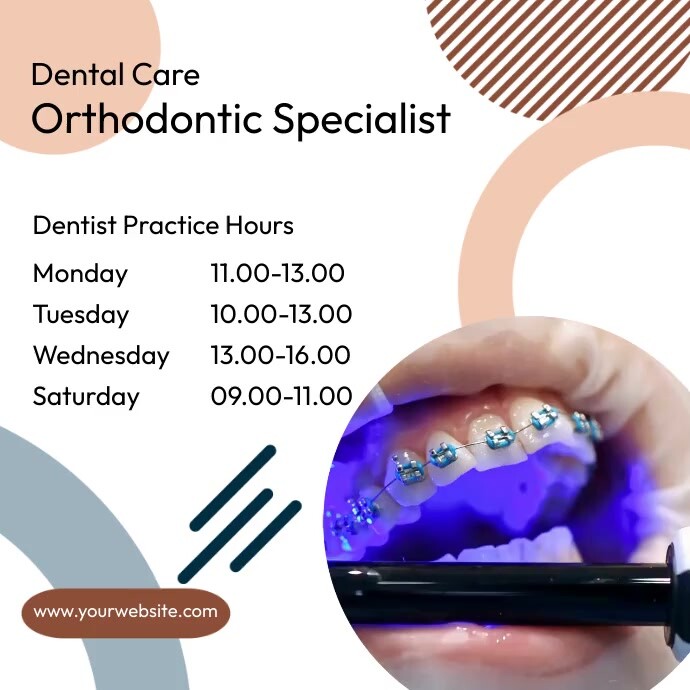 Orthodontic Specialist Template | PosterMyWall