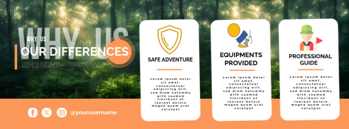 OUR DIFFERENCES facebook cover Template | PosterMyWall