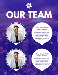 our team poster template | PosterMyWall