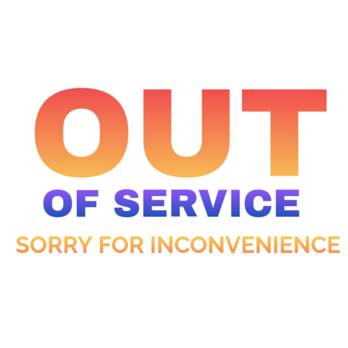 Out- of- order- sign- design - template | PosterMyWall