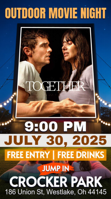 Outdoor Movie Night Instagram Story Template Design | PosterMyWall