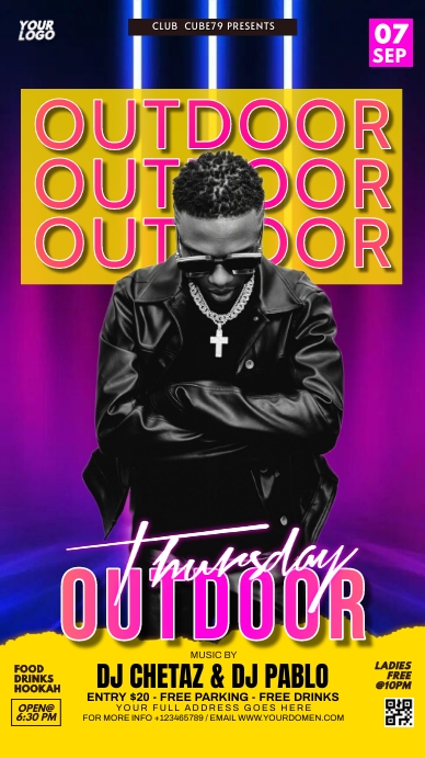 Outdoor thursday Template | PosterMyWall