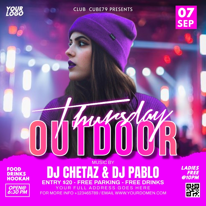 Outdoor thursday Template | PosterMyWall