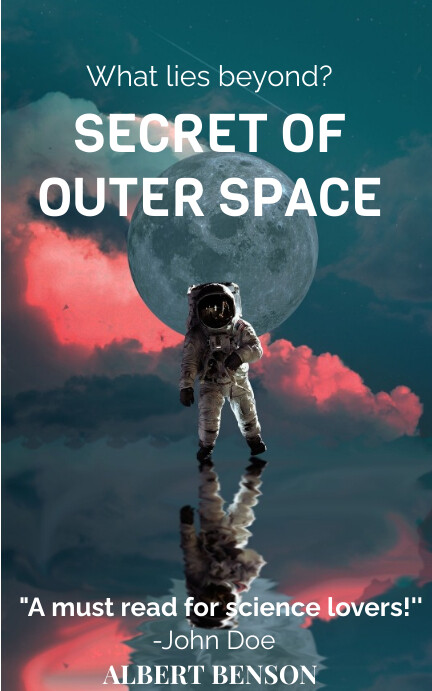 Outer Space Ebook Cover Template | PosterMyWall